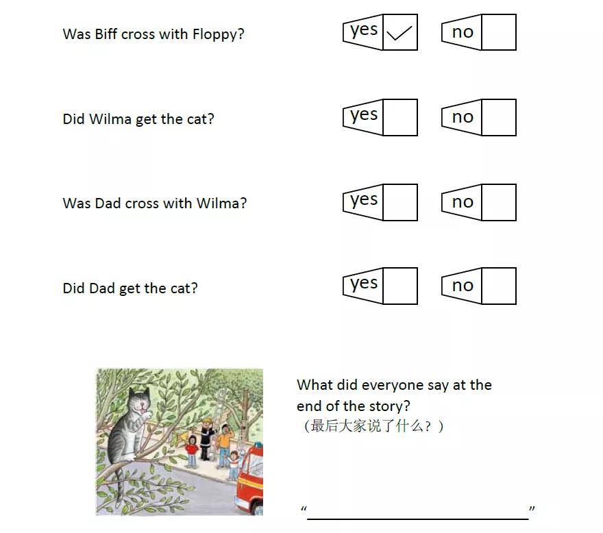 伴读 | 牛津树【3-10】A Cat in the Tree_Wilma