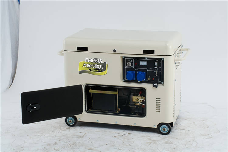 单相220V输出6千瓦静音柴油发电机型号TO7600ET-J_搜狐汽车_搜狐网