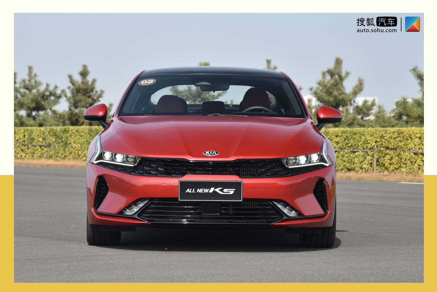 起亚K5凯酷ADAS系统体验：重任之下 其实极致_识别