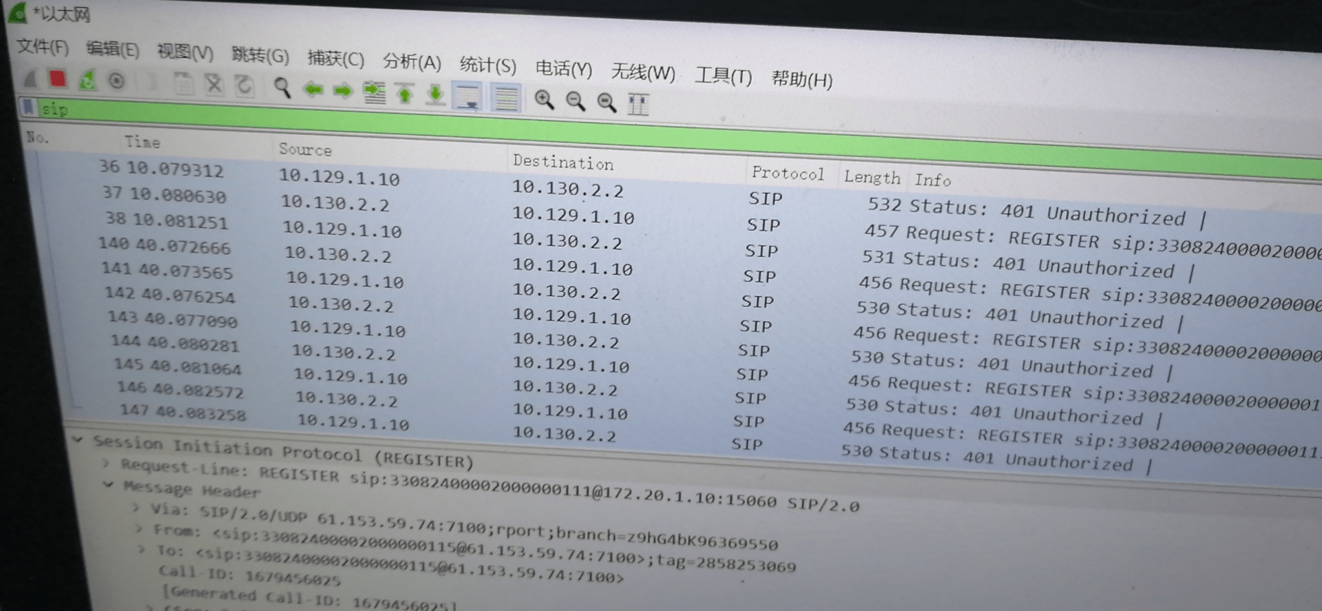 国标GB28181协议视频分析平台EasyGBS抓包报文401Unauthorized问题排查方法-搜狐大视野-搜狐新闻