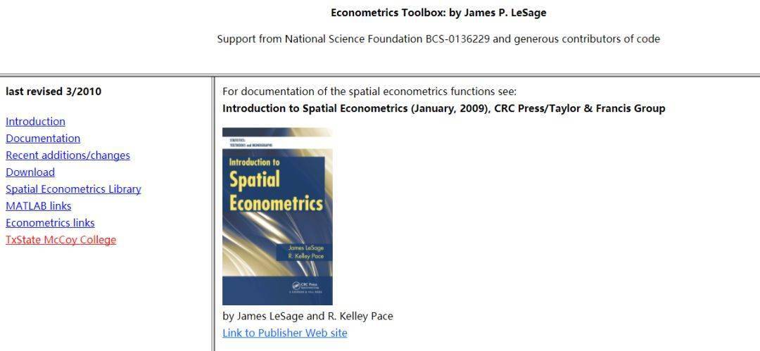 收藏·空间计量Matlab软件jplv7/elhorst代码_Code