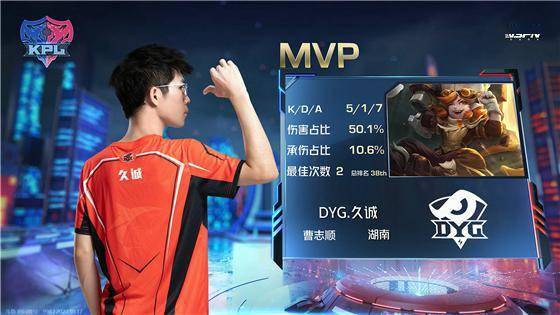 KPL：久诚干将重现江湖，DYG3:2佛山GK取得八连胜_梦岚