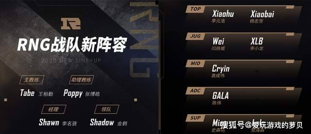 RNG官宣S11赛季大名单：xiaohu转型上单，小明终于迎来替补_Betty