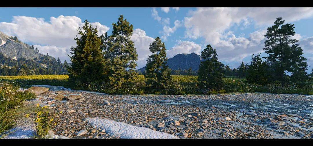 照片级！UE4写实自然场景作品欣赏_BambooZ_UE