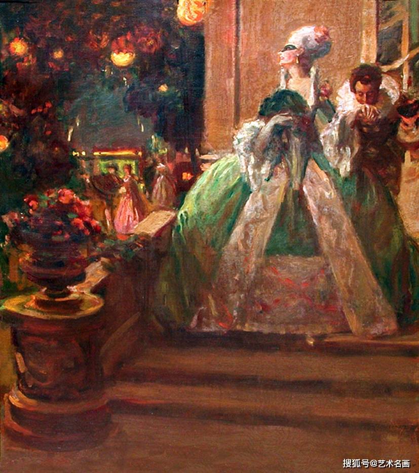 捷克画家维尔勒·路易油画作品 -6parkbbs.com