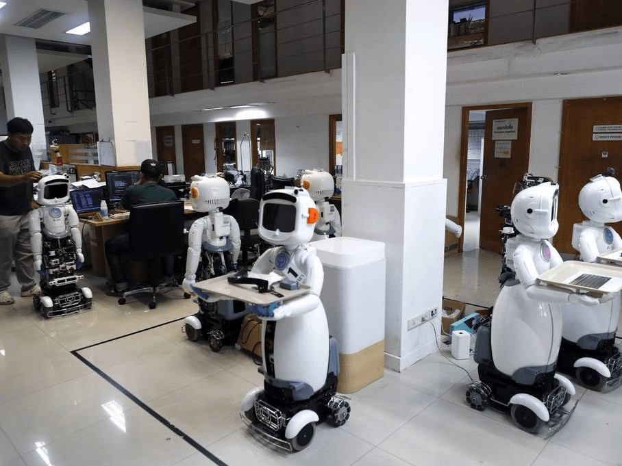 泰国曼谷初创公司推出新一代智能机器人-搜狐大视野-搜狐新闻