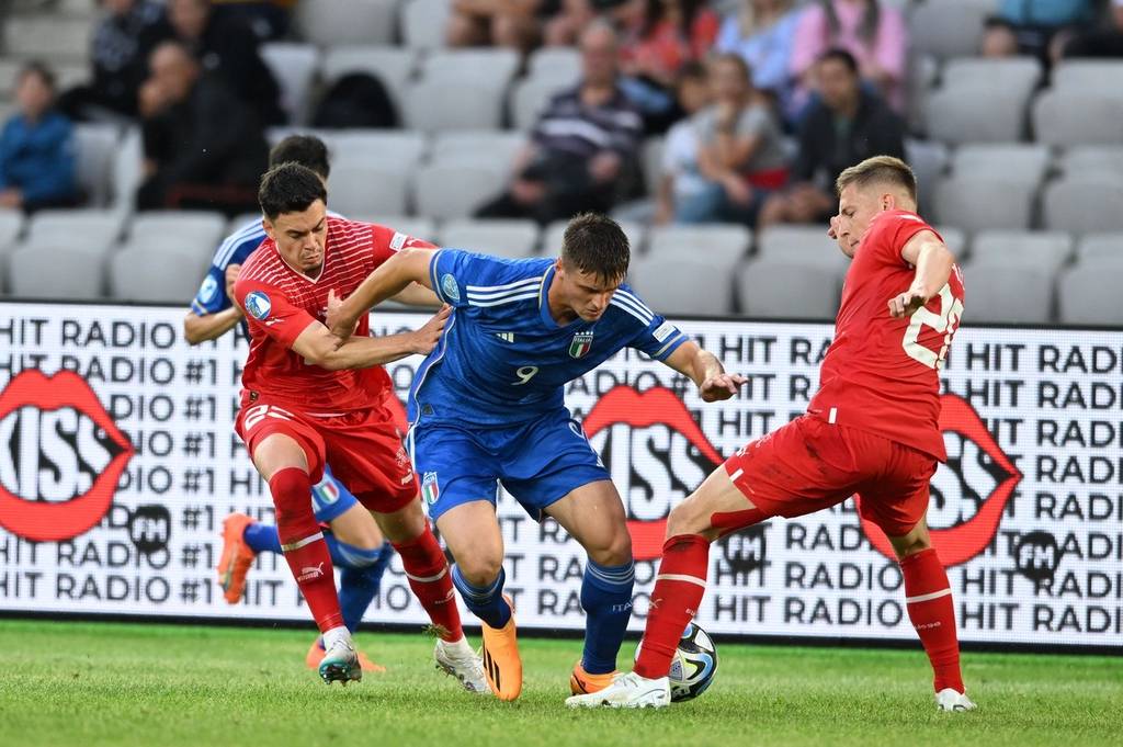 2023年U21欧青赛小组赛：瑞士U21 2-3 意大利U21-搜狐大视野-搜狐新闻