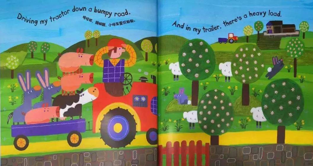 【绘本时间】《Driving My Tractor》我的拖拉机-搜狐大视野-搜狐新闻
