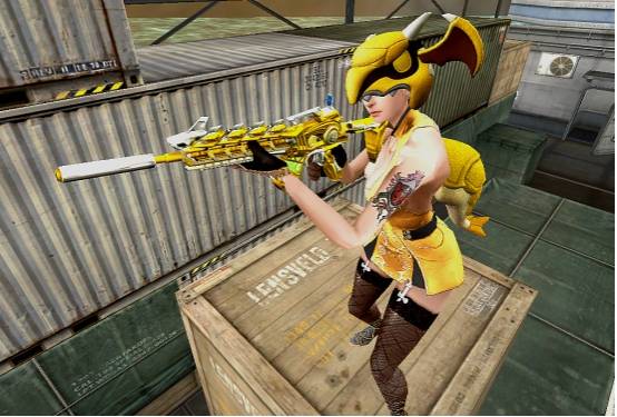 【CF】属性、颜值都堪称巅峰，这样的王者角色你准备好入手了嘛？_外观