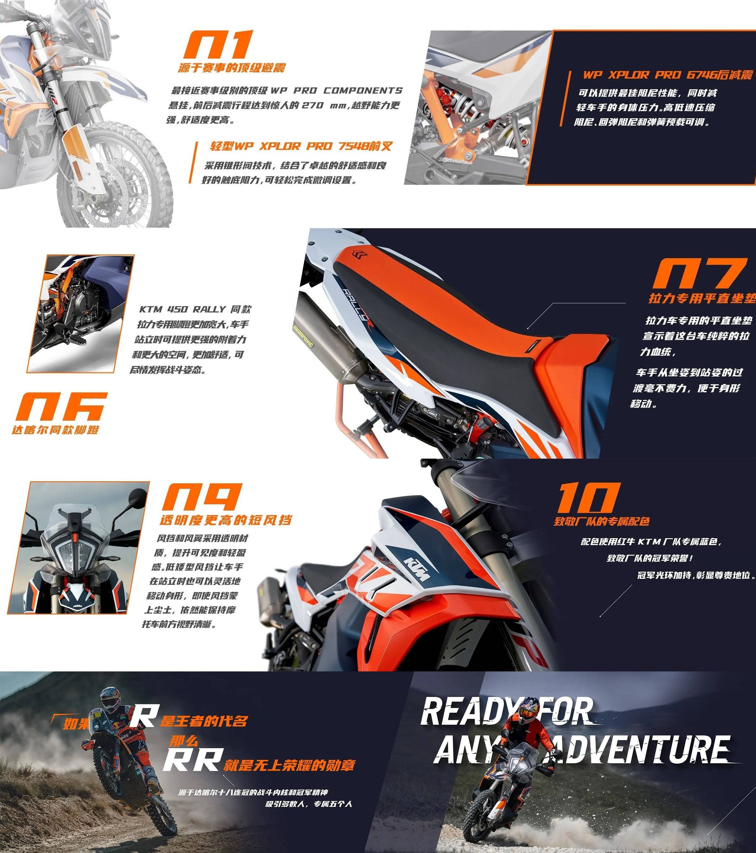 KTM 790 ADV R RALLY版上市 售价39.8万人民币_搜狐汽车_搜狐网