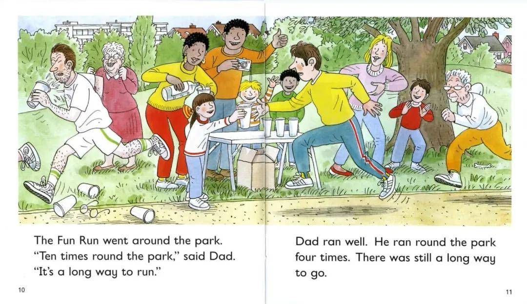 伴读 | 牛津树【5-23】Dad's Run_Dad's