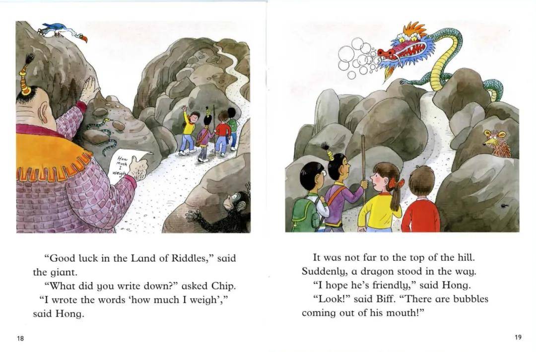 伴读 | 牛津树【7-15】The Riddle Stone Part 1（中）_way