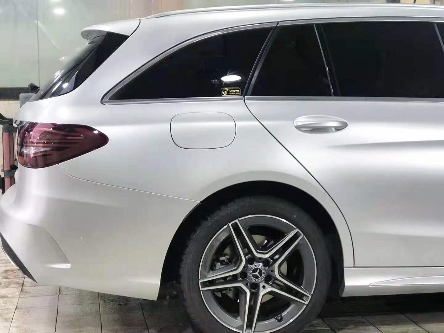 奔驰C260贴膜Ichanger（ICR）改变者电光金属银_搜狐汽车_搜狐网