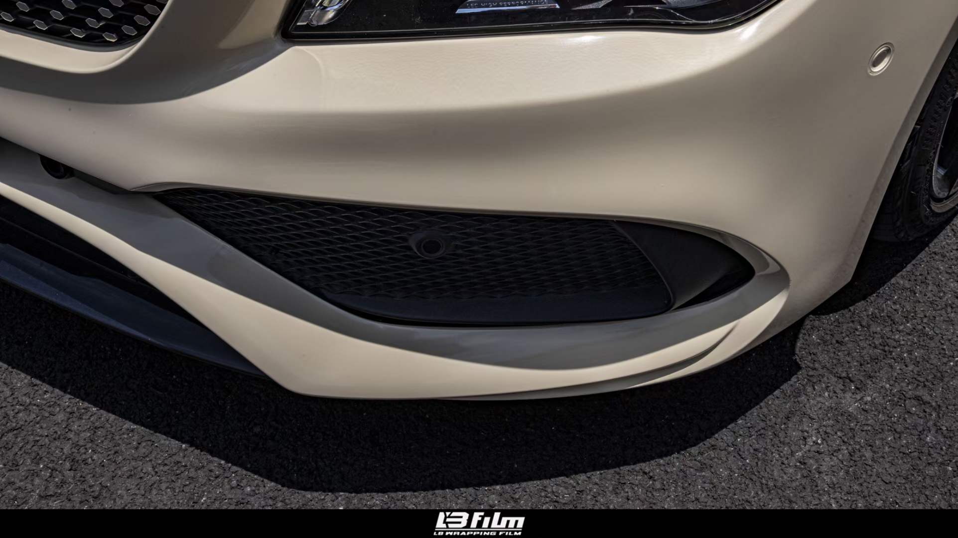 奔驰-CLA200贴膜LB FILM改色膜高亮卡其米兰_搜狐汽车_搜狐网