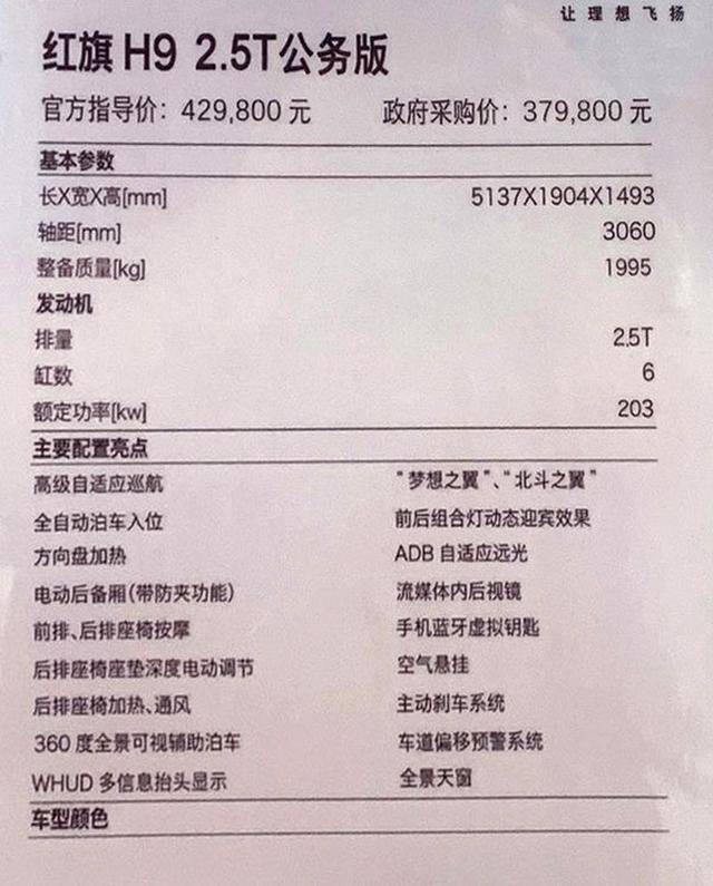 国产顶级轿车！将推公务版车型，配2.5T V6发动机_搜狐汽车_搜狐网