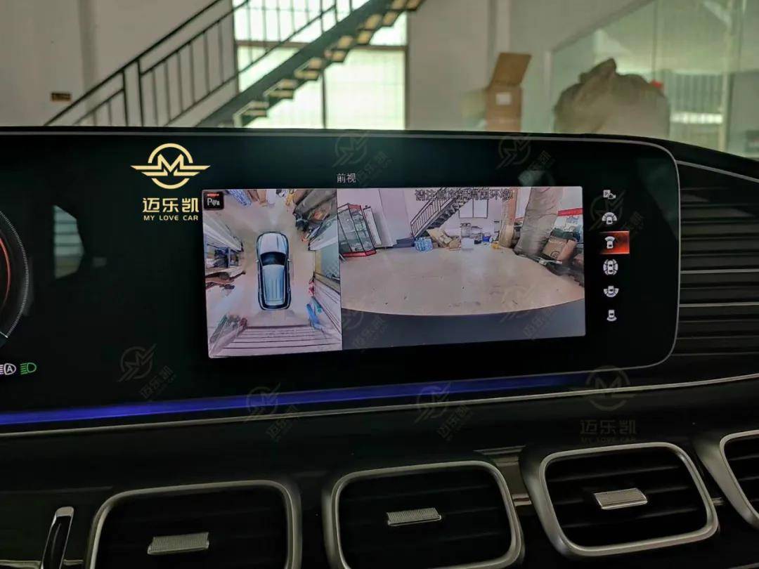 21款奔驰gle350e改装23P驾驶辅助系统，360全景影像_搜狐汽车_搜狐网