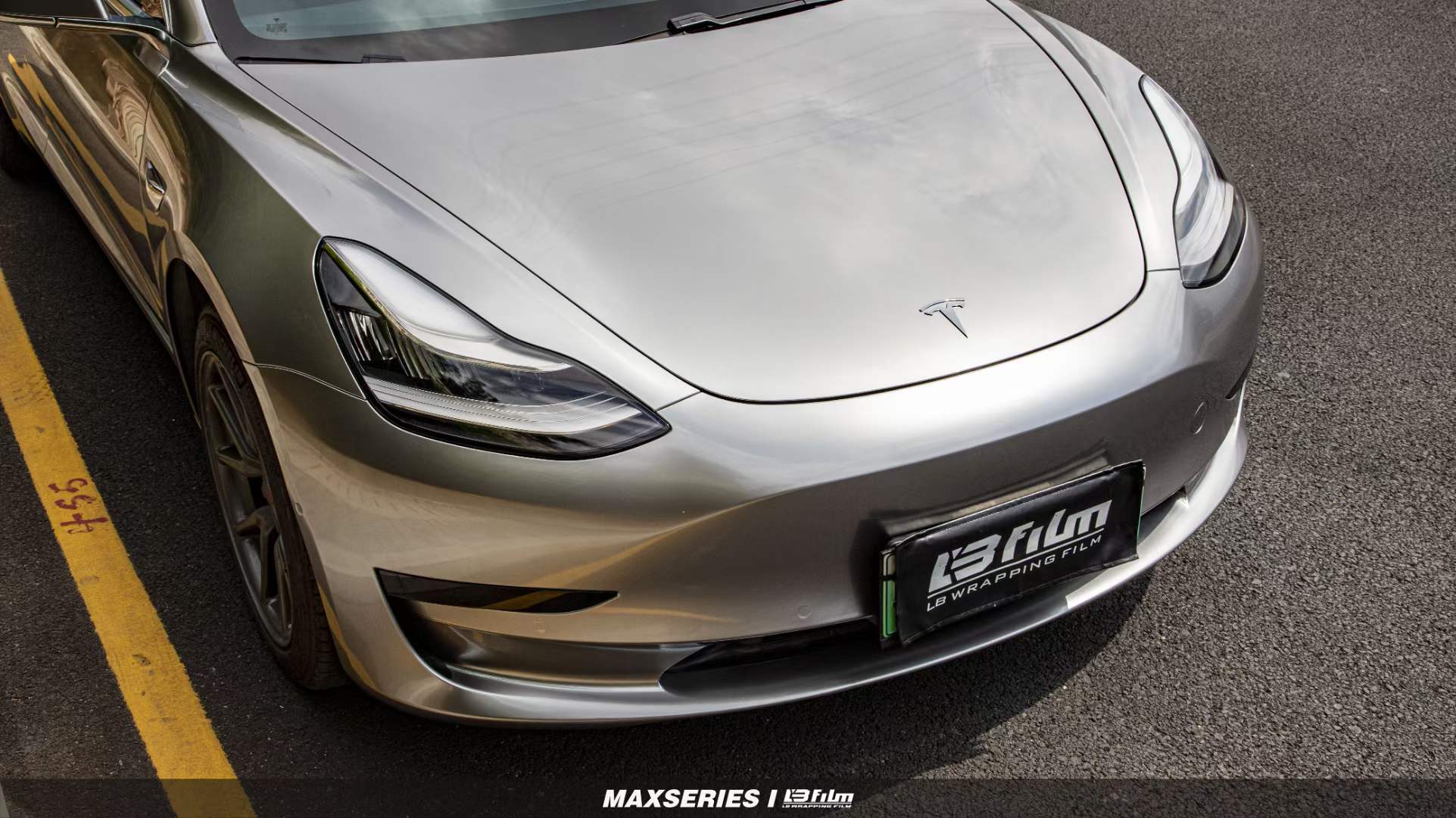 特斯拉-MODEL3汽车贴膜LB改色膜原厂漆GT银_搜狐汽车_搜狐网