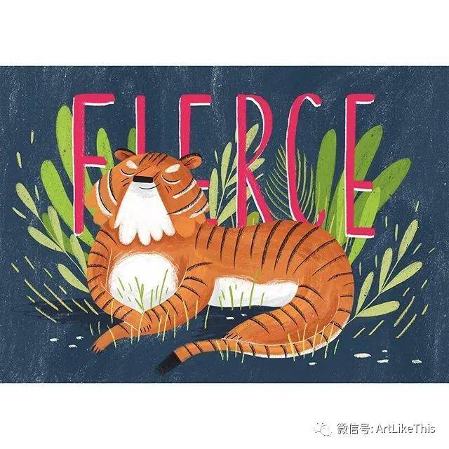 【插画】lucy semple：明丽、舒适、惬意_Amelia