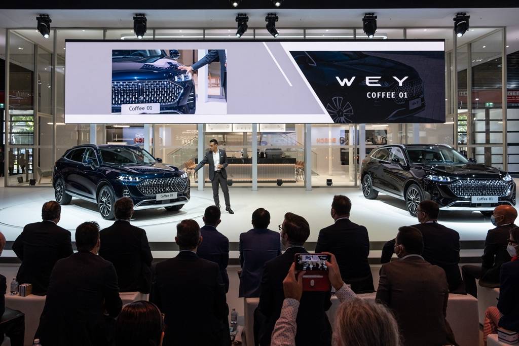 长城“魏牌”发布摩卡（Coffee 01）PHEV 2.0T+双电机/纯电续航150km_搜狐汽车_搜狐网