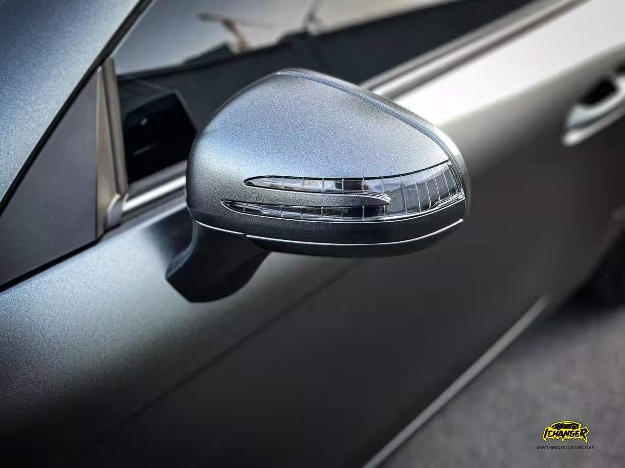 奔驰 SLK 200全车Ichanger（ICR）改变者改色膜重金属碳灰_搜狐汽车_搜狐网