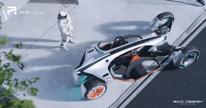 上汽R RYZR集科技智慧于一身 打造用户专属的高端大玩具_搜狐汽车_搜狐网