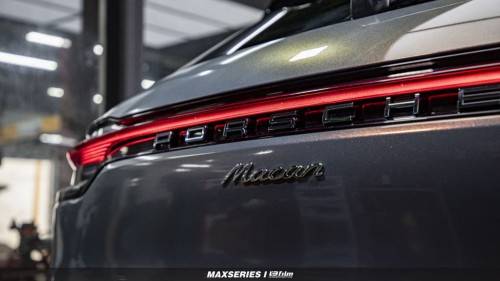 保时捷macan改色LBFILM星空灰魅影_搜狐汽车_搜狐网