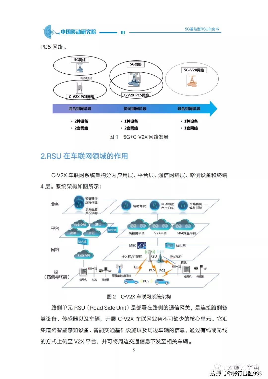 5G基站型RSU白皮书（附下载）_产业_架构_系统