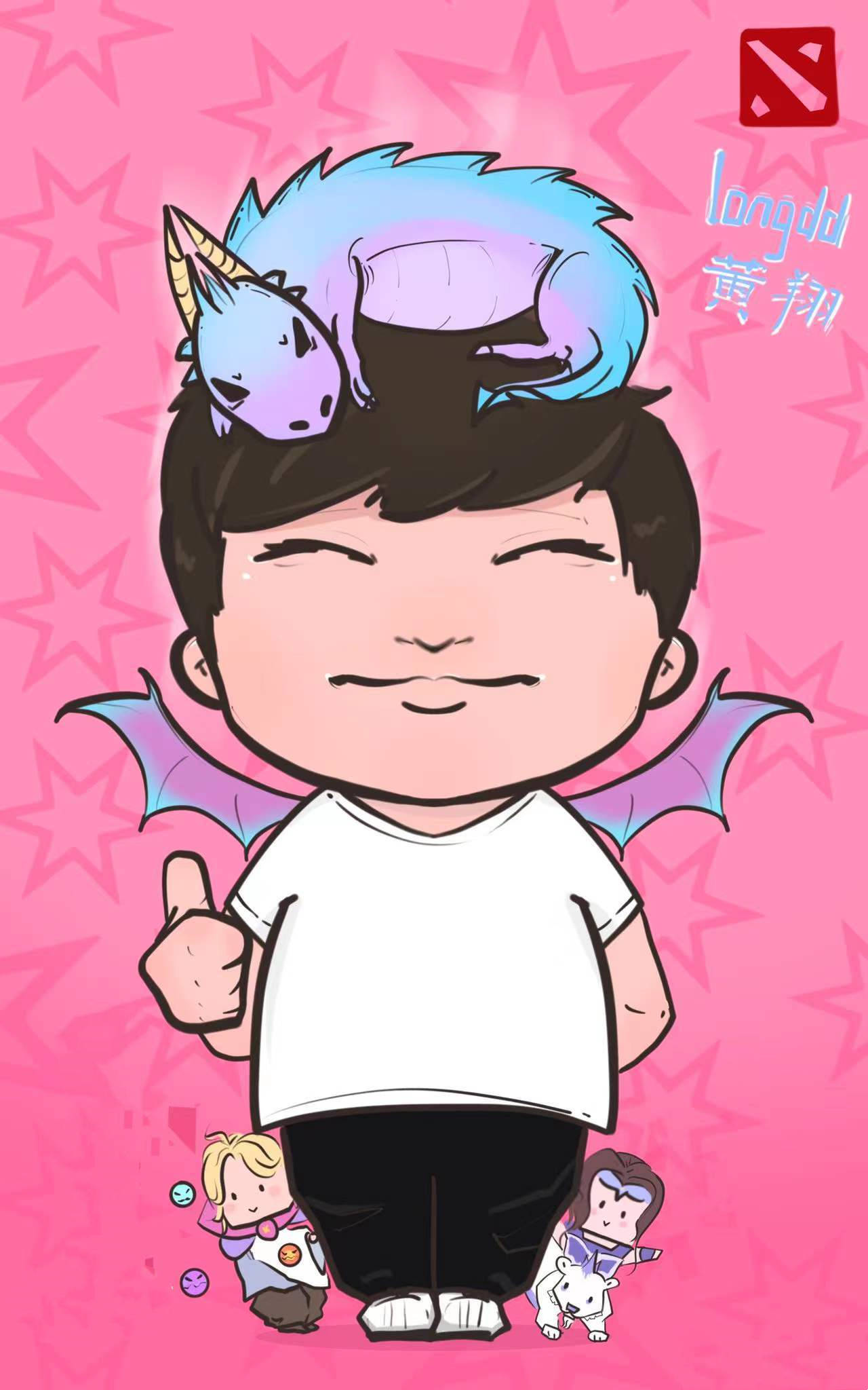 Dota2-唯一真爱？Longdd表示：820踢我千百遍，我却待他如初恋！_谢彬_水友_身体状况