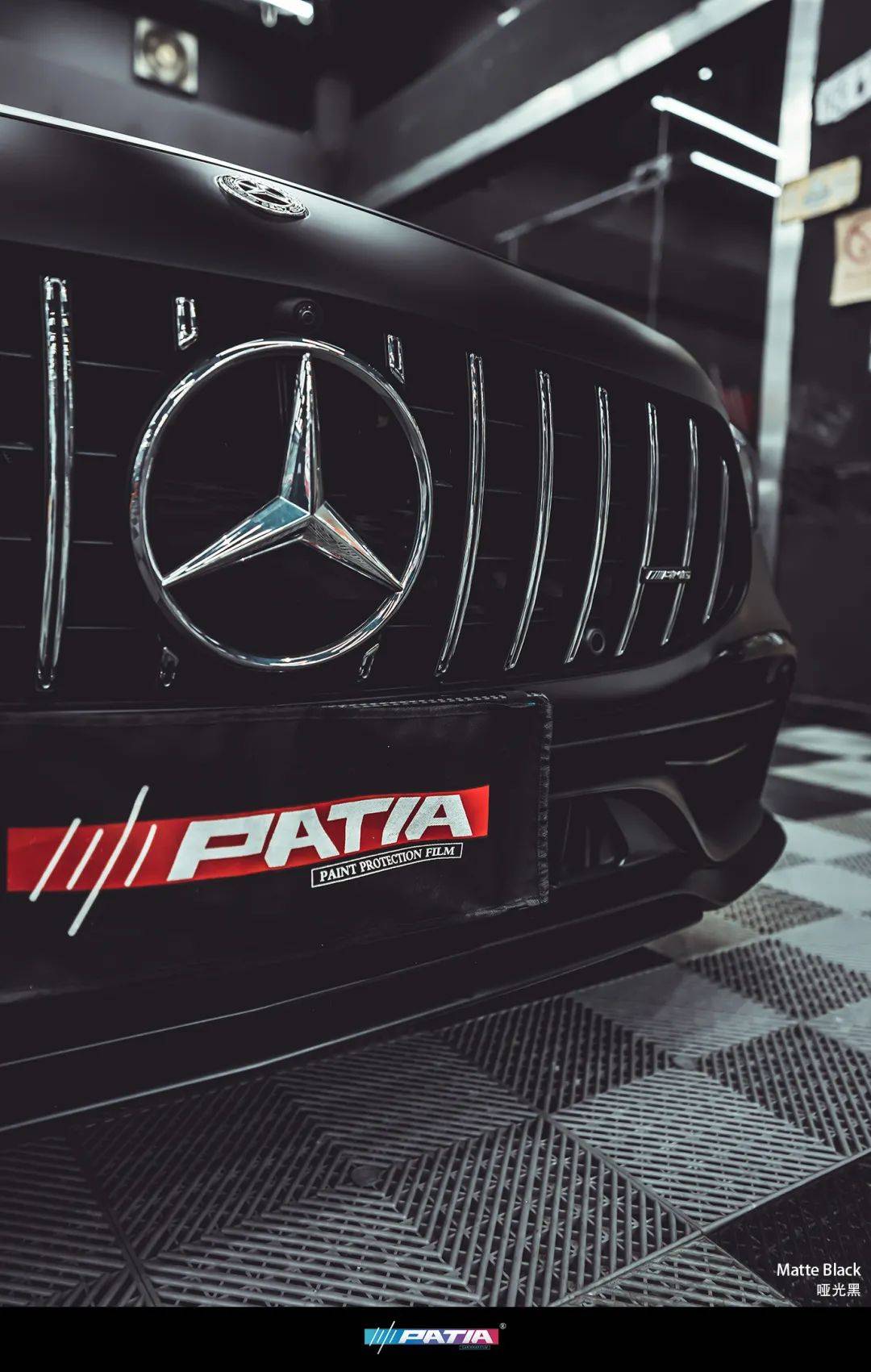 【Matte Black-哑光黑系列】之奔驰 GT53漆面改色_搜狐汽车_搜狐网