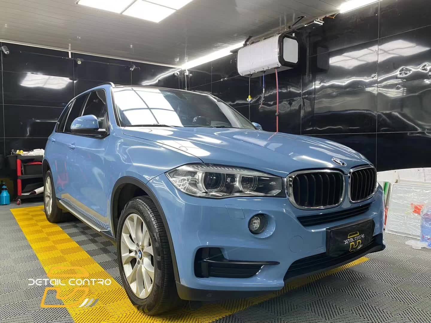 SKTO改色膜：宝马 X5颜色瓷器蓝_搜狐汽车_搜狐网