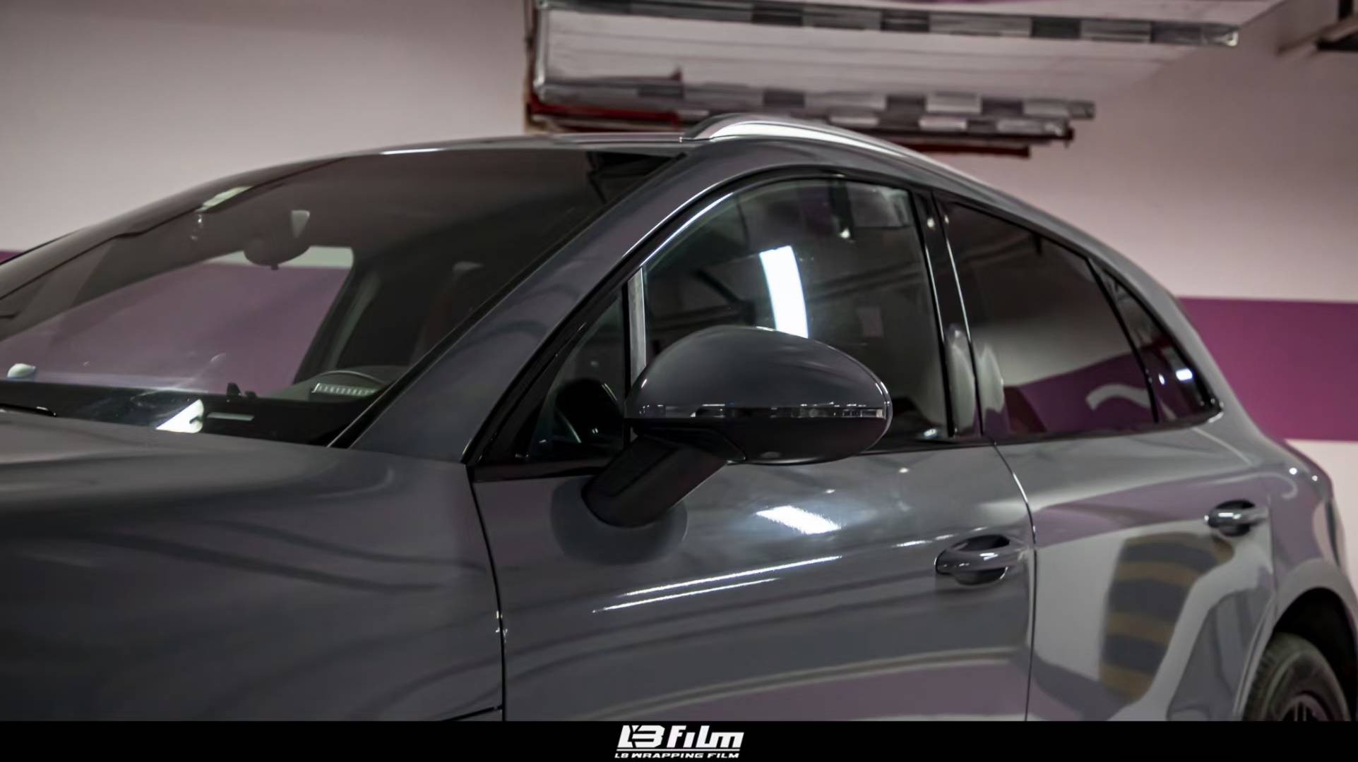 保时捷-Macan全车LBFILM改色膜高亮纳多灰_搜狐汽车_搜狐网