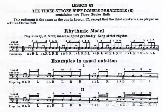 大师带你学打鼓 | 手指技法代表人物—Henry Adler_装饰音_教材_张是