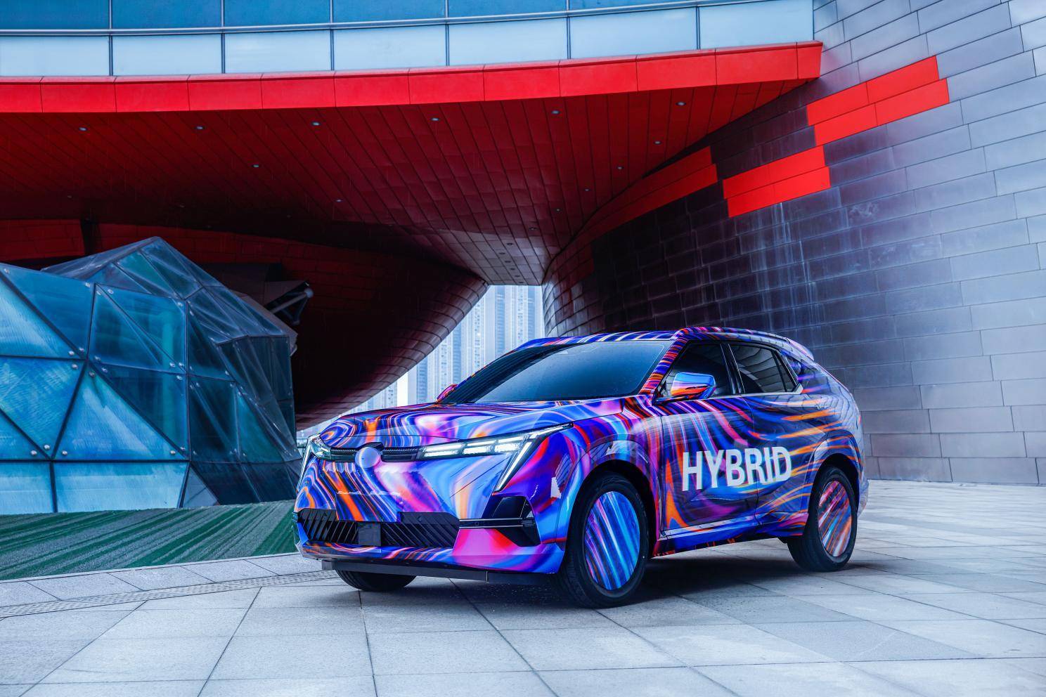 广汽传祺EMKOO谍照曝光，主打科幻和运动，定位紧凑级混动SUV_搜狐汽车_搜狐网