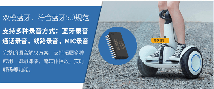蓝牙音频传输芯片IC，蓝牙5.0芯片，WT2605在平衡车上的运用_搜狐汽车_搜狐网