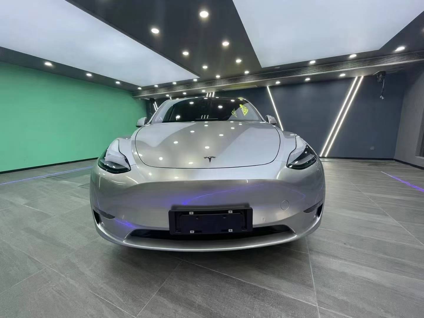 SKTO改色膜案例：特斯拉model Y GT银_搜狐汽车_搜狐网
