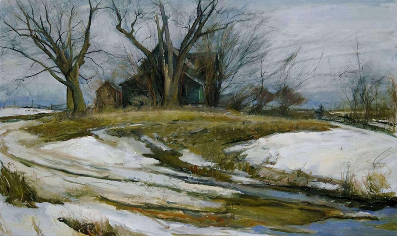 美国女画家Rose .Frantzen风景静物油画作品_Richard_Schmid_爱荷华