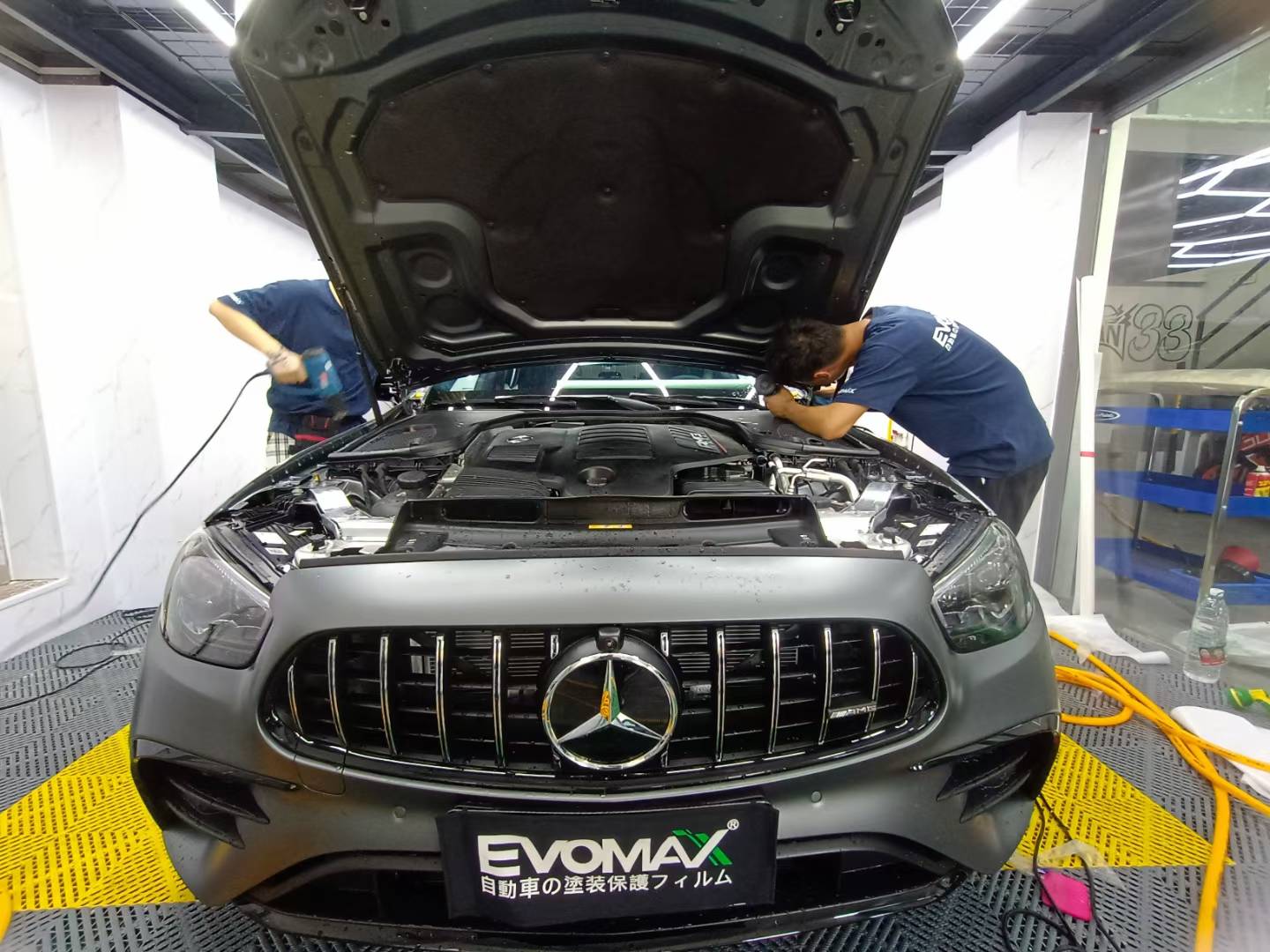 奔驰AMG-EVOMAX易玛TPU-M80x哑光隐形车衣_搜狐汽车_搜狐网