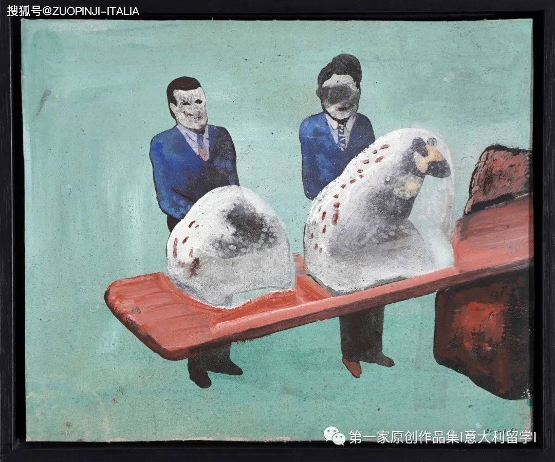 弗里德里希·埃因霍夫（Friedrich Einhoff）描绘的人物怪诞而支离破碎_作品集_人类_德国