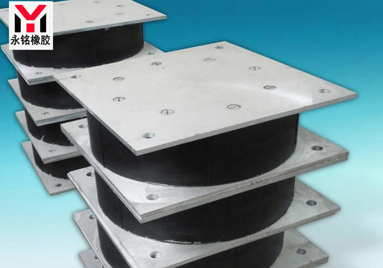 LRB铅芯隔震橡胶支座-图纸定制-永铭橡胶_阻尼_剪切_水平