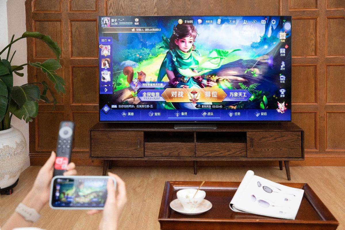 618不能错过的好物，2022年最值得购买的电视TCL Mini LED Q10G等你来！_技术_的射击游戏_画面