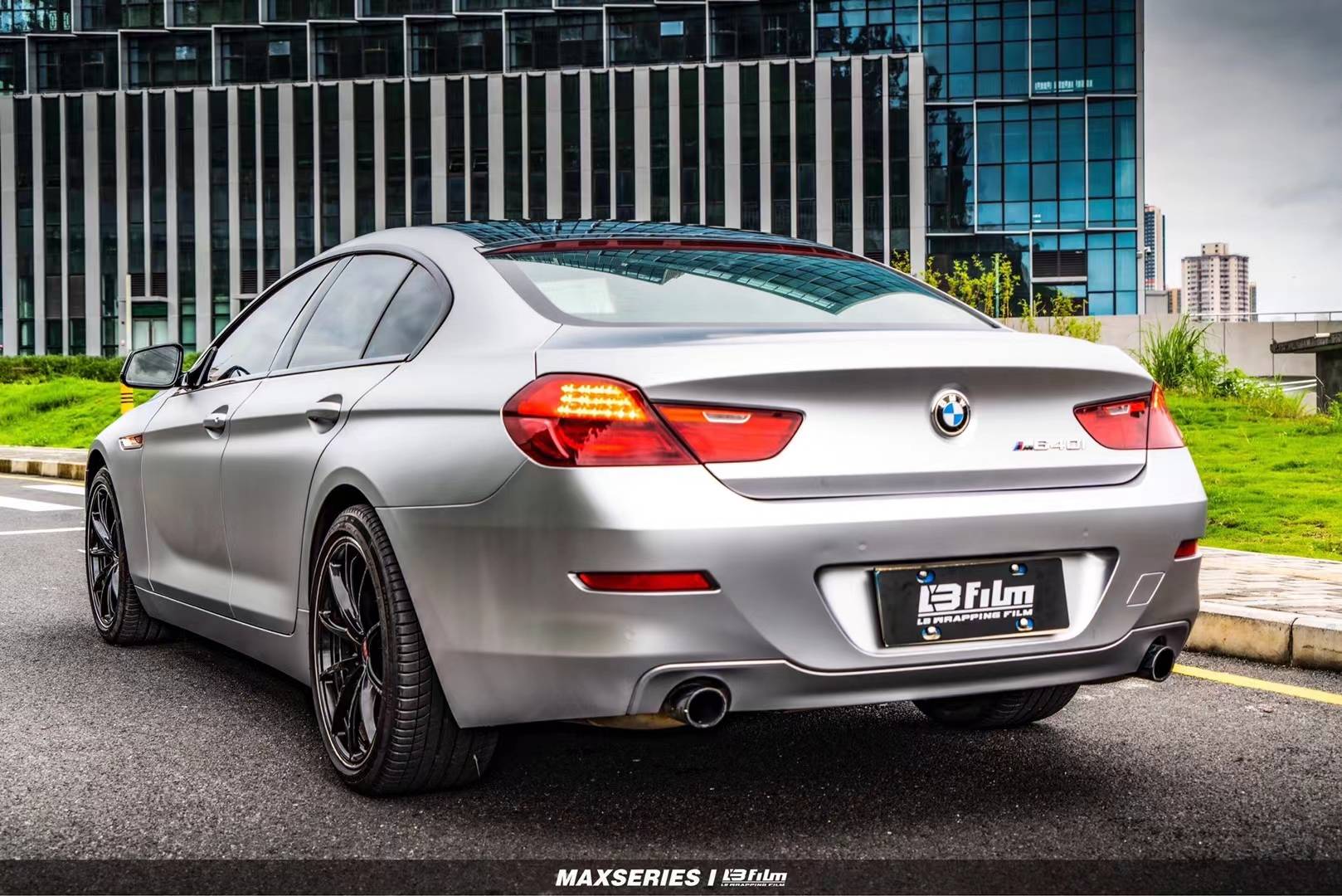宝马640i-LBFILM改色膜超亚极光银,绚丽极光一见倾心_搜狐汽车_搜狐网