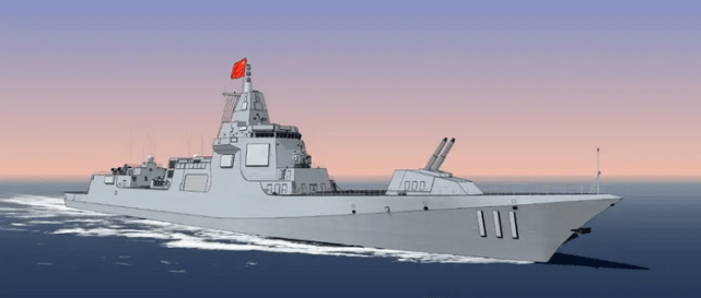 106延安舰参与训练，055型大驱均已入列，055G型仍将继续引领潮流_型驱逐舰_海军_海上