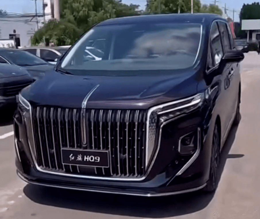 无伪装的红旗MPV实车亮相：尺寸超腾势D9 ？定名HQ9！有望8月上市_搜狐汽车_搜狐网