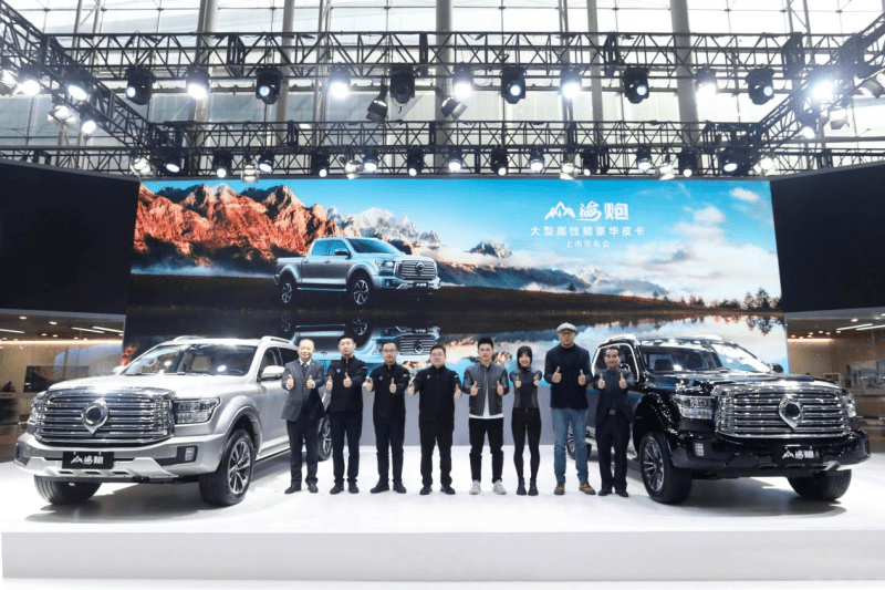 大型高性能豪华皮卡山海炮重磅上市 售价22.88万起_搜狐汽车_搜狐网