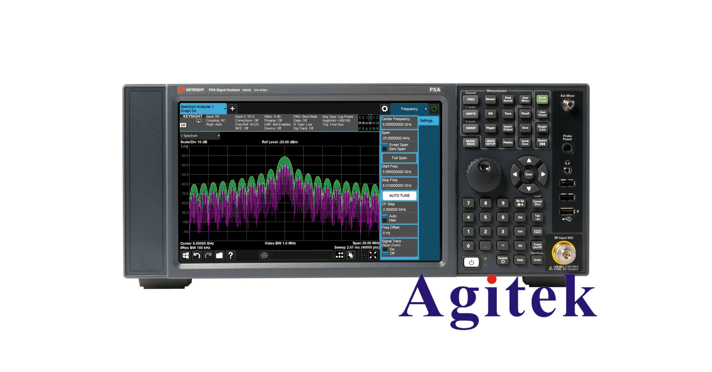 频谱分析仪的七大性能指标解析_范围_频率_扫描