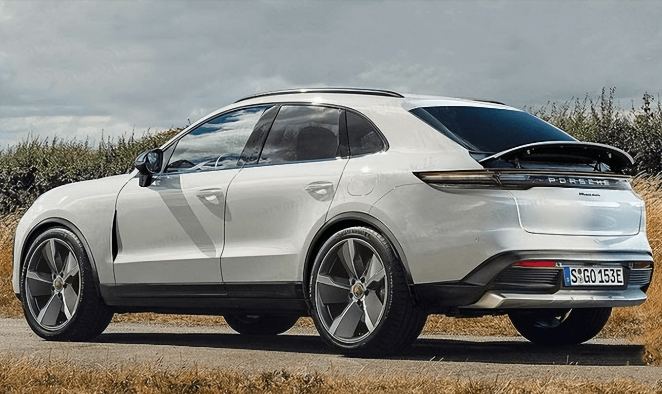 全新保时捷Macan ev实车图曝光，外观更加运动激进，最大续航700km_搜狐汽车_搜狐网