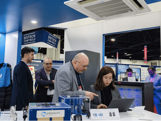 爱优特电净化技术惊艳亮相2023美国AHR暖通制冷展_展览会_全球_领域