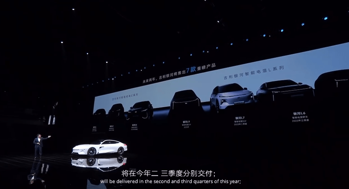 吉利银河L7发布，综合续航1370km，二季度交付，银河L6同步曝光_搜狐汽车_搜狐网