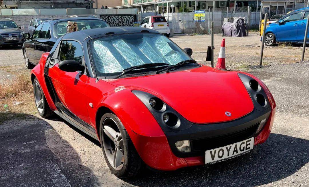 能够吓哭小孩 丨 稀有的Smart Roadster 452型_搜狐汽车_搜狐网