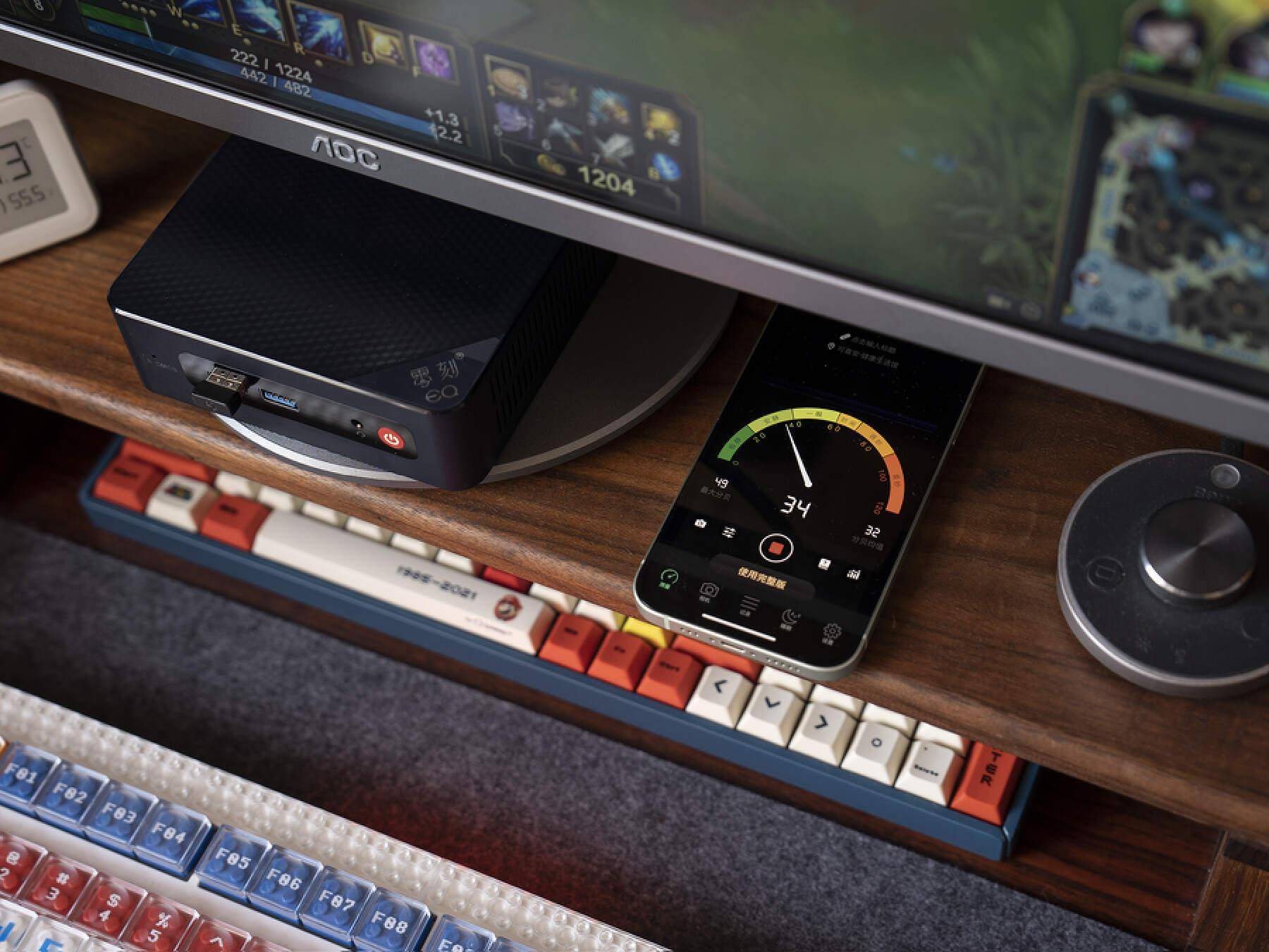 不吹不黑，办公轻游戏不在话下，千元miniPC零刻EQ12体验评测_Intel_接口_设计